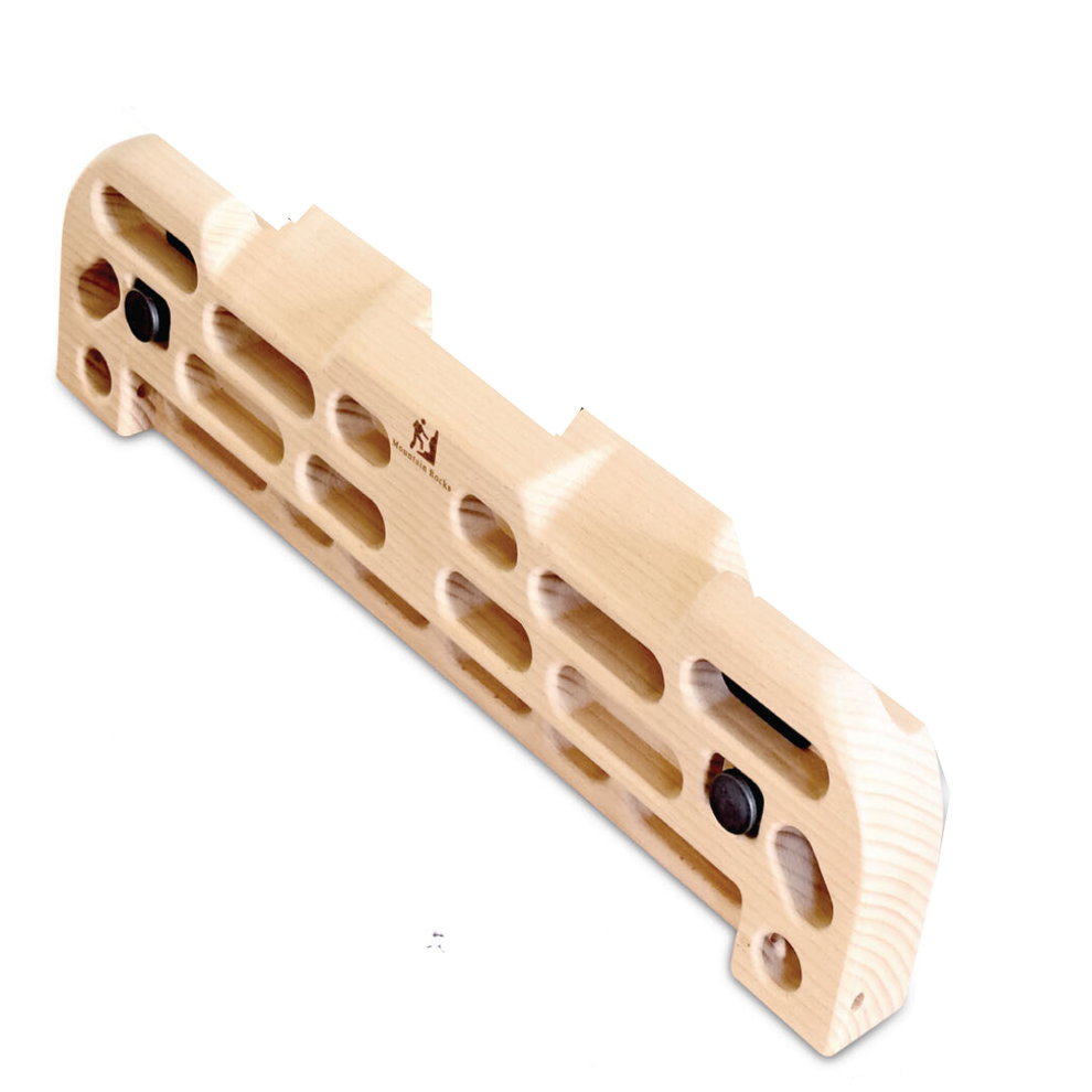 Premium Wooden Rock Climbing Hangboard HB2100 – MOUNTAIN ROCKS