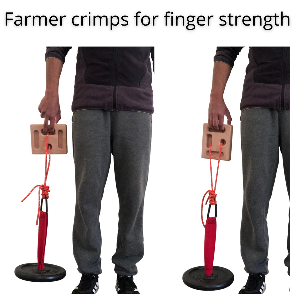 Wood Hand Grip Pinch Block for Grip Strength with Loading Pin | Hand G ...