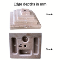 Wood Hand Grip Pinch Block for Grip Strength with Loading Pin | Hand G ...